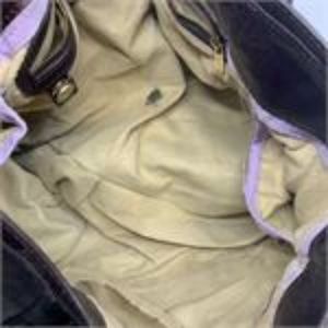 Jimmy Choo | Bags | Jimmy Choo Mahala Purple Patent Leather Suede ...